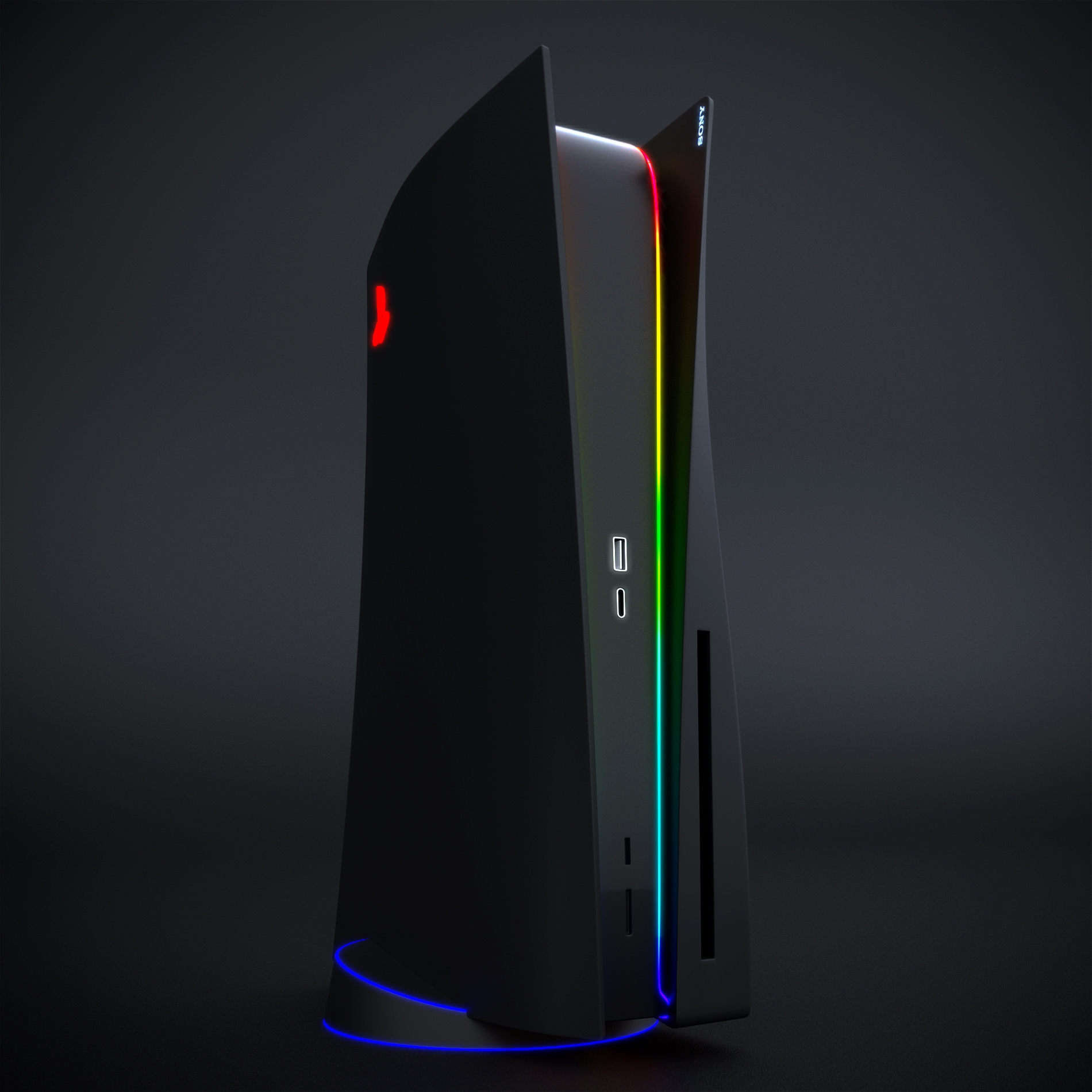 Дизайнер показал чёрную PlayStation 5 с RGB-подсветкой | Games ...